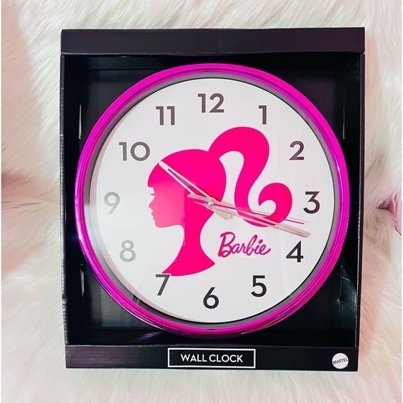 Barbie | Accessories | Barbie Wall Clock | Poshmark